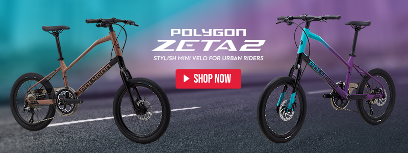 Be a Stylish Cyclist with Polygon Zeta 2 Mini Velo - Rodalink
